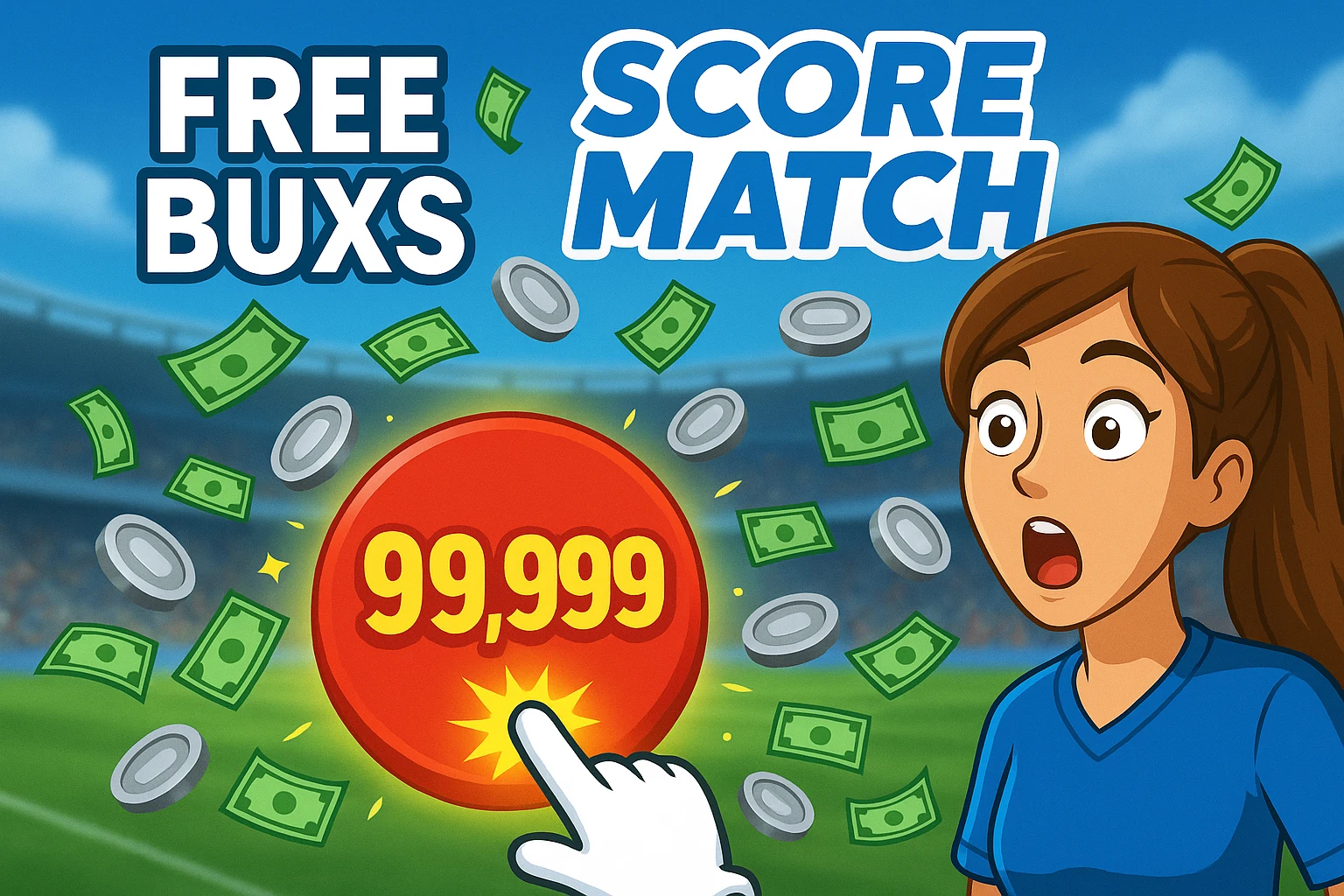 Best Strategy to get Score Match free gems and buxs